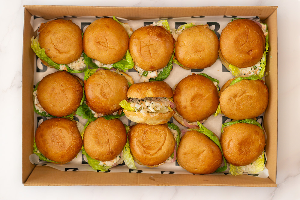 Mini Crab & Prawn Slider